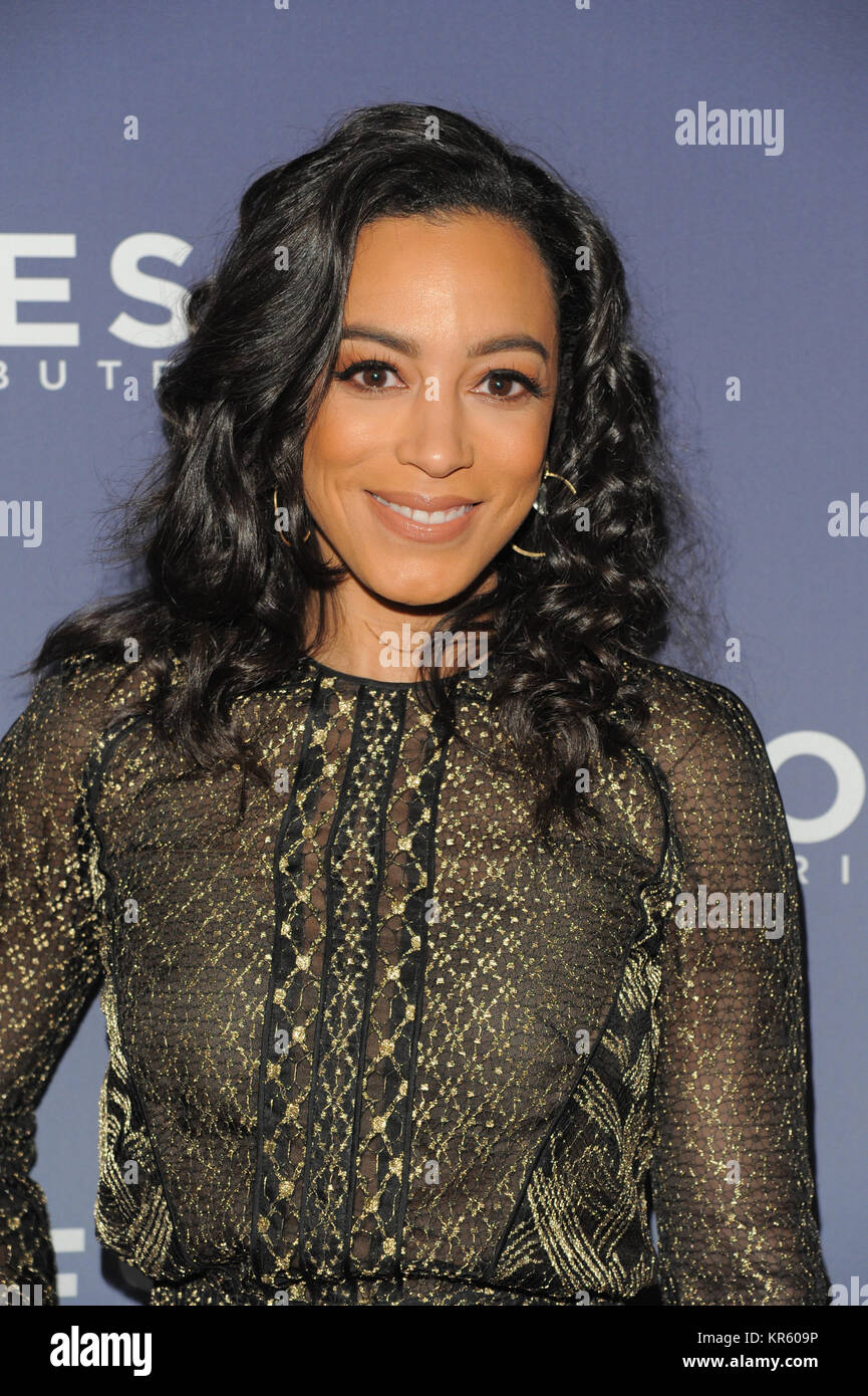 Angela rye attending 11th annual cnn heroes hi-res stock photography ...