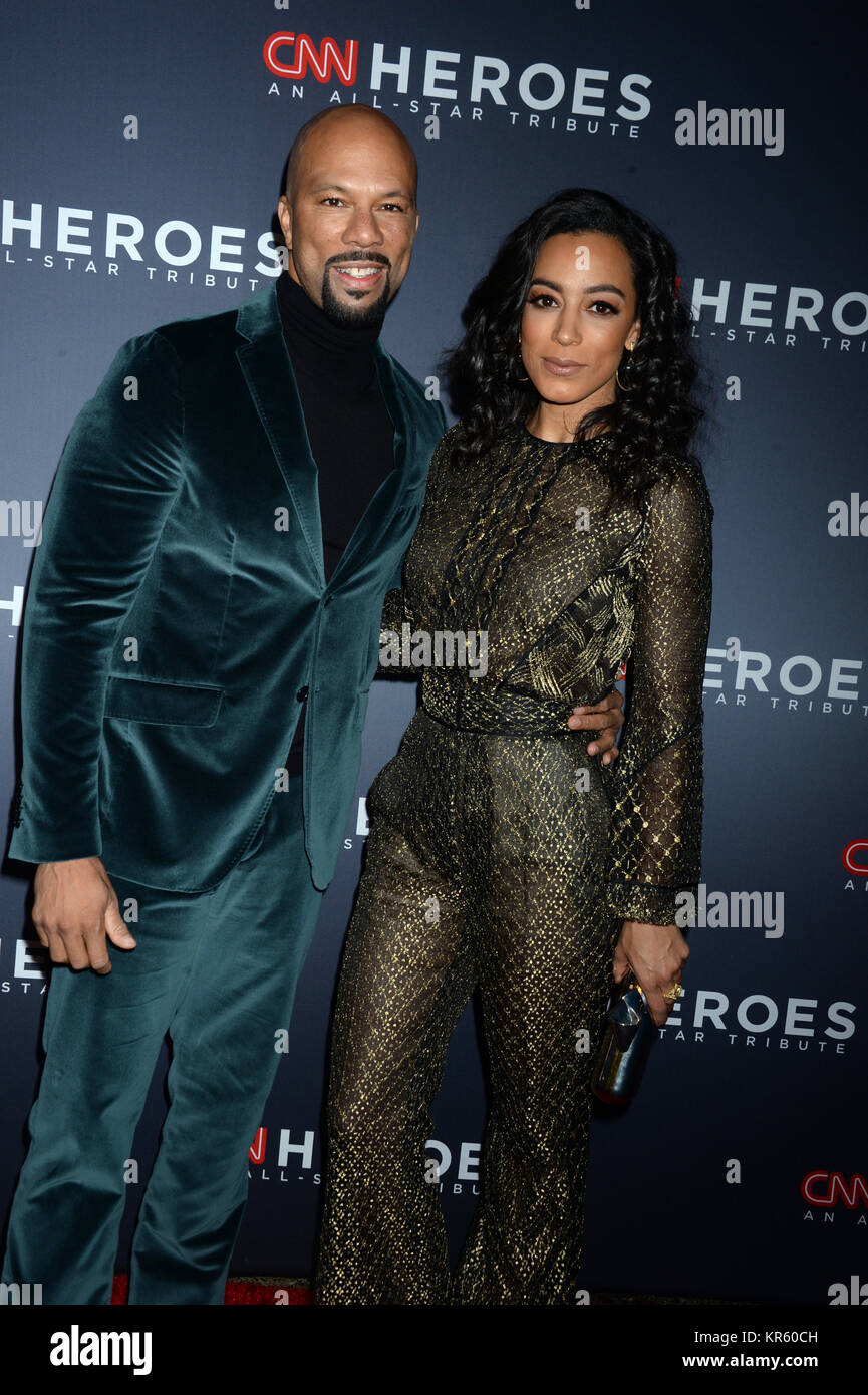 Manhattan, United States Of America. 17th Dec, 2017. Common, Angela Rye ...