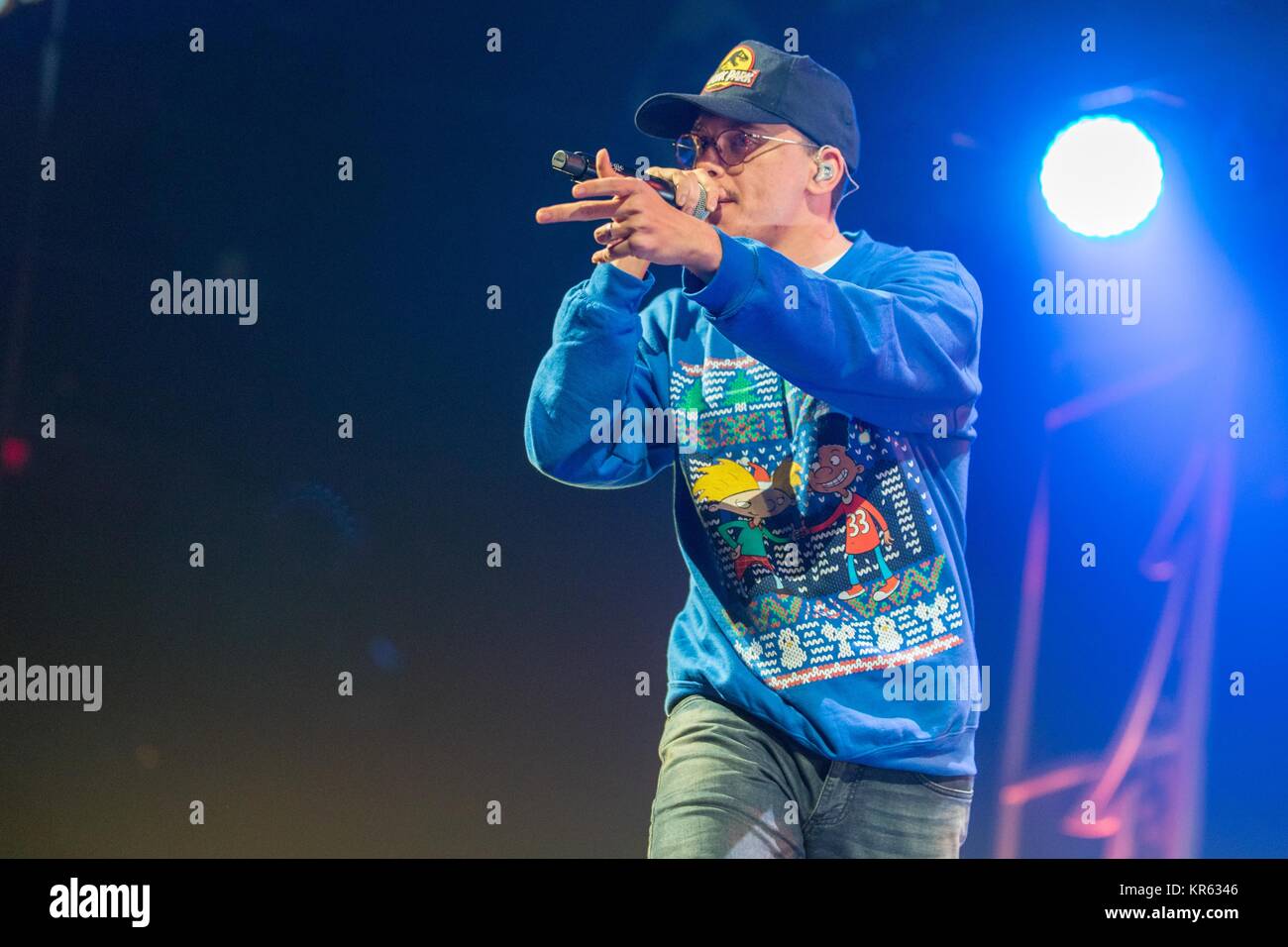Sunrise, Florida, USA. 17th Dec, 2017. Rapper LOGIC (SIR ROBERT BRYSON ...