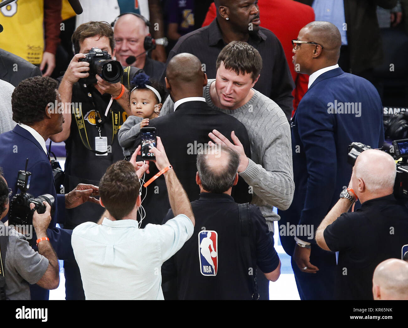 Los Angeles, California, USA. 18th Dec, 2017. Stanislav Medvedenko and ...