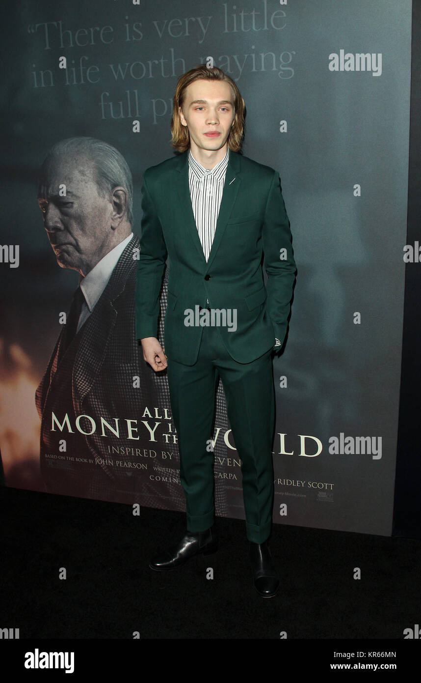 Beverly Hills, CA, USA. 18th Dec, 2017. Charlie Plummer. "All The Money ...