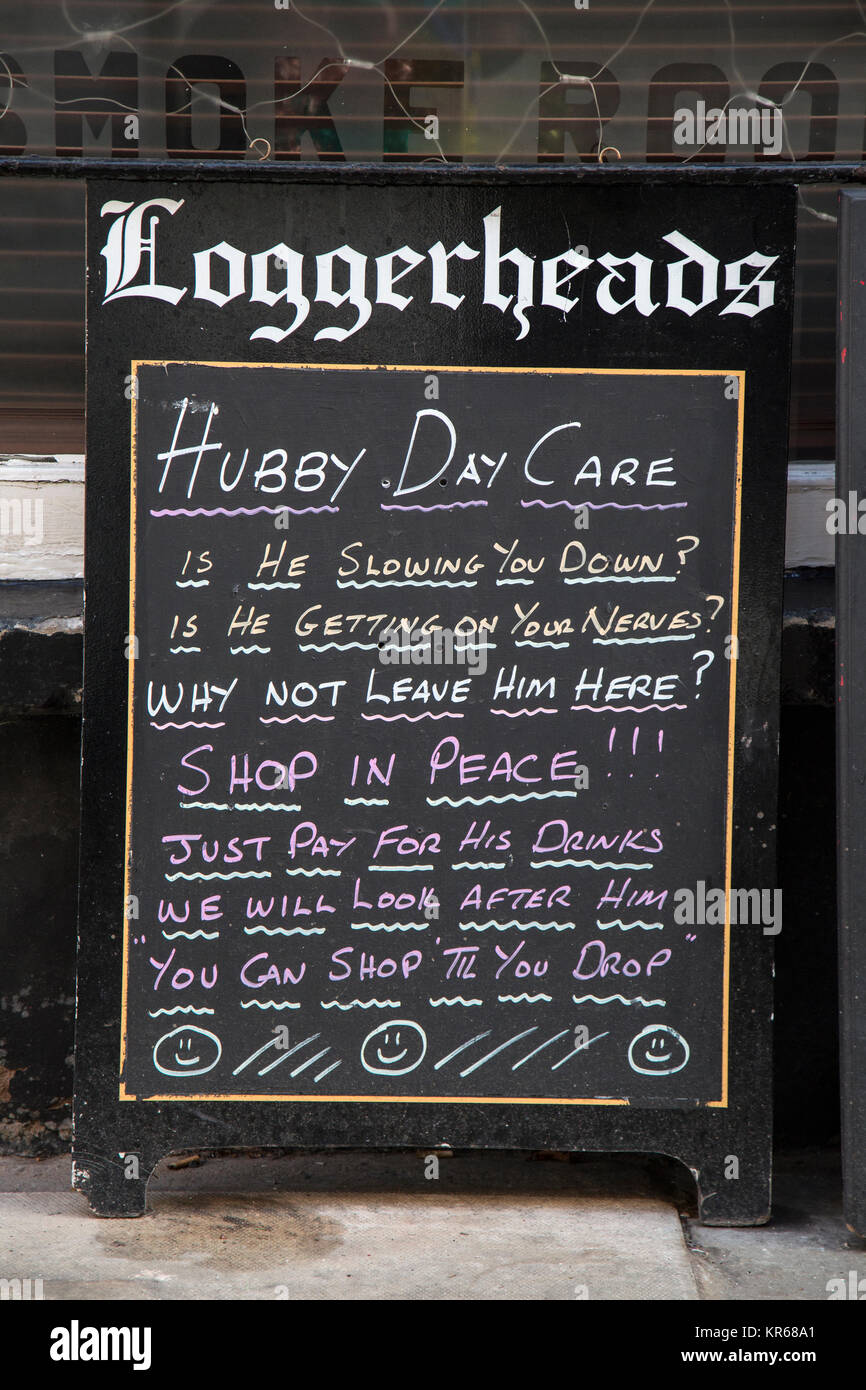 Pub humour sign hi-res stock photography and images - Alamy
