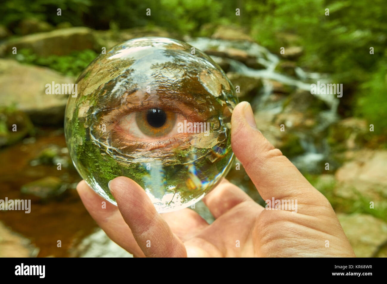 Eye sphere hi-res stock photography and images - Alamy