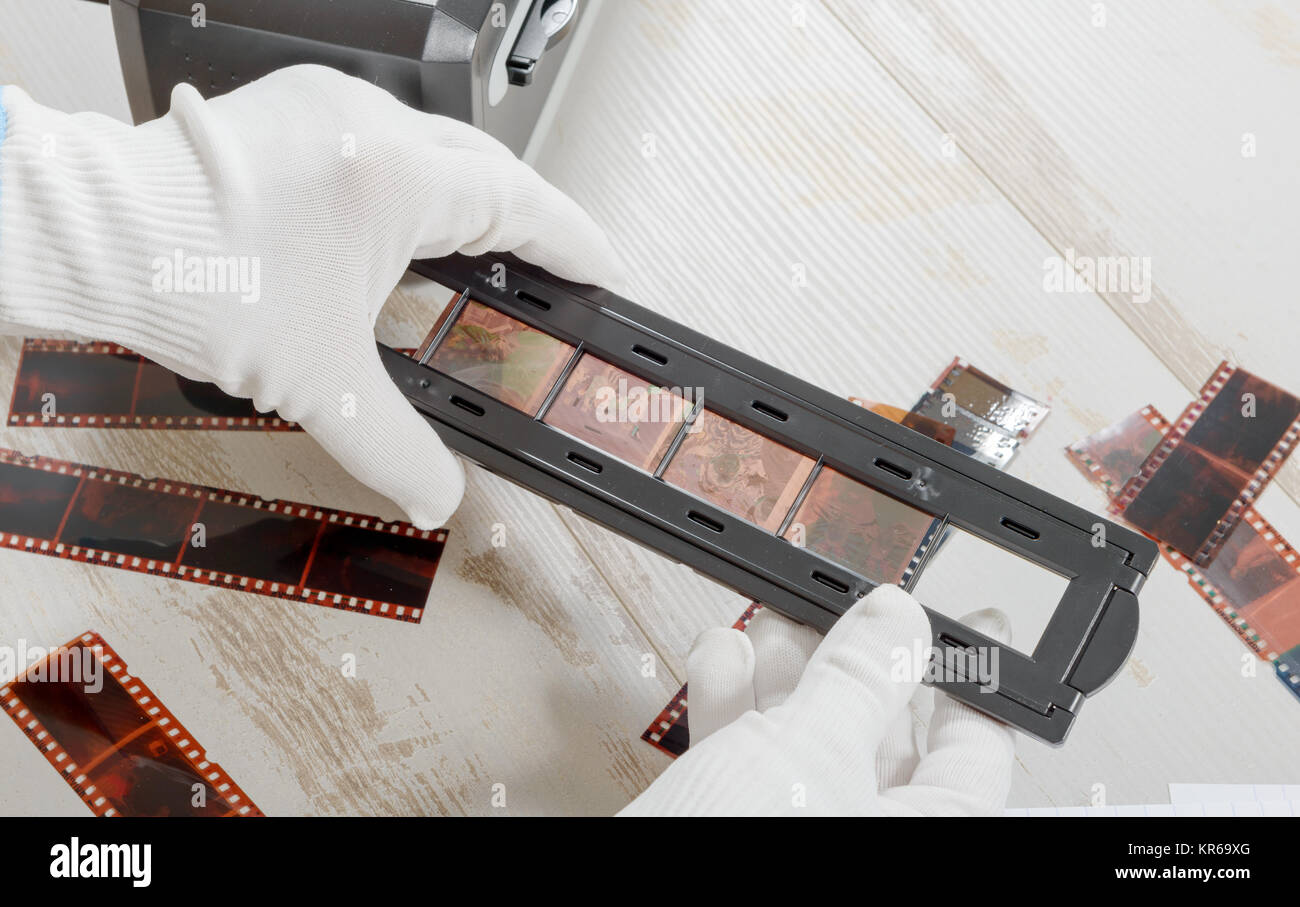 Film scanning device hi-res stock photography and images - Alamy