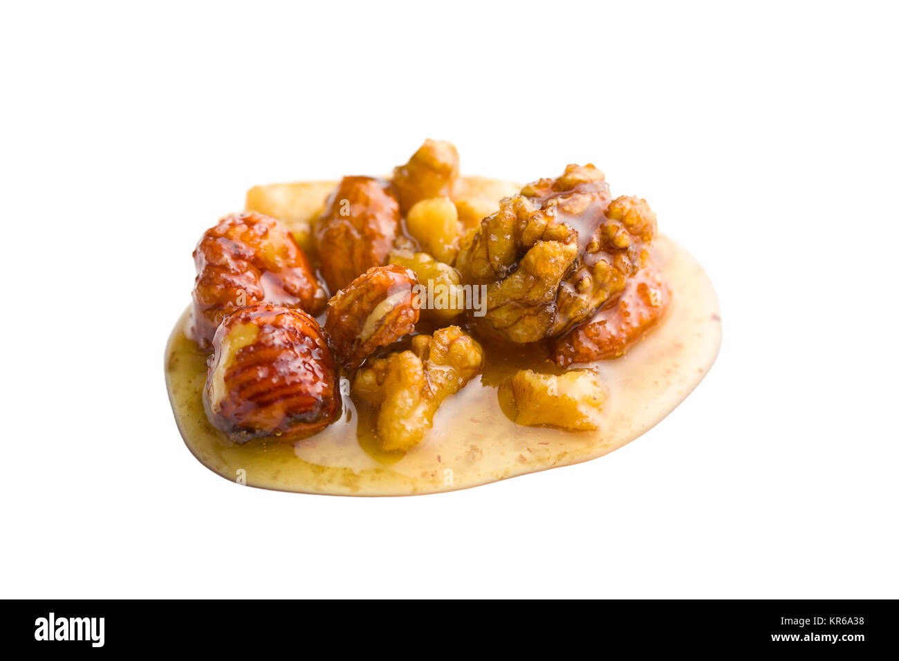 Honey and nuts Stock Photo - Alamy