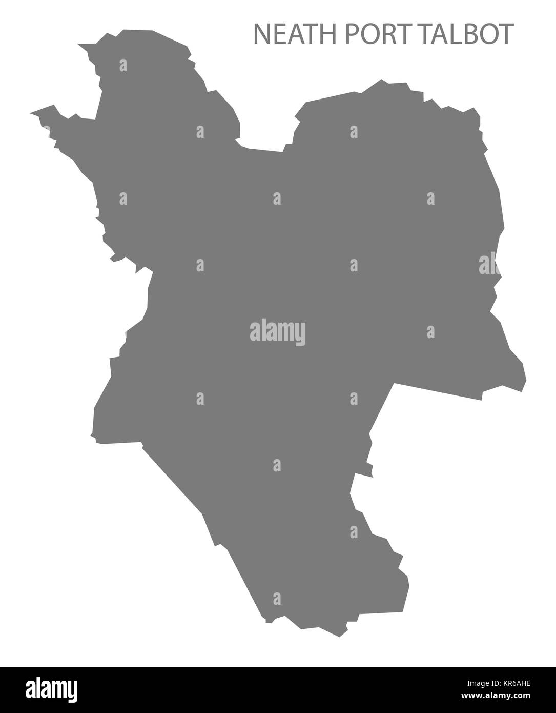 Map of port talbot Black and White Stock Photos & Images - Alamy