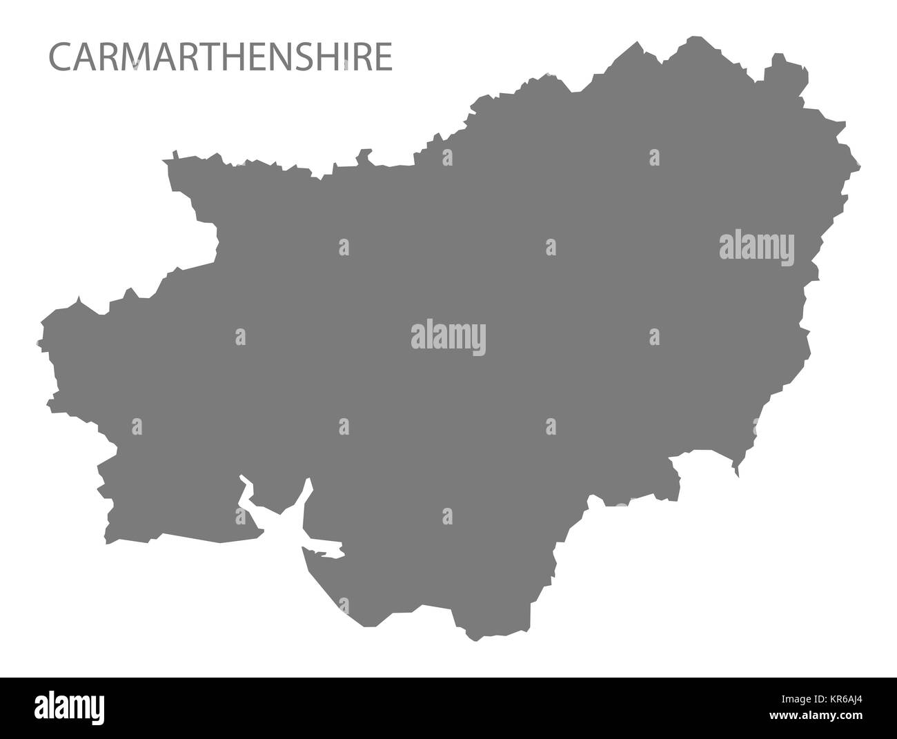 Map Of Wales Counties High Resolution Stock Photography and Images - Alamy
