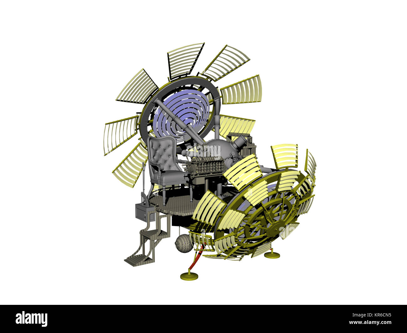 Time machine Cut Out Stock Images & Pictures - Alamy