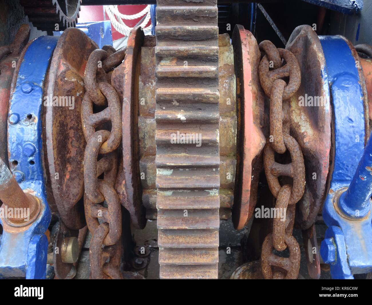 Anchor windlass hi-res stock photography and images - Alamy
