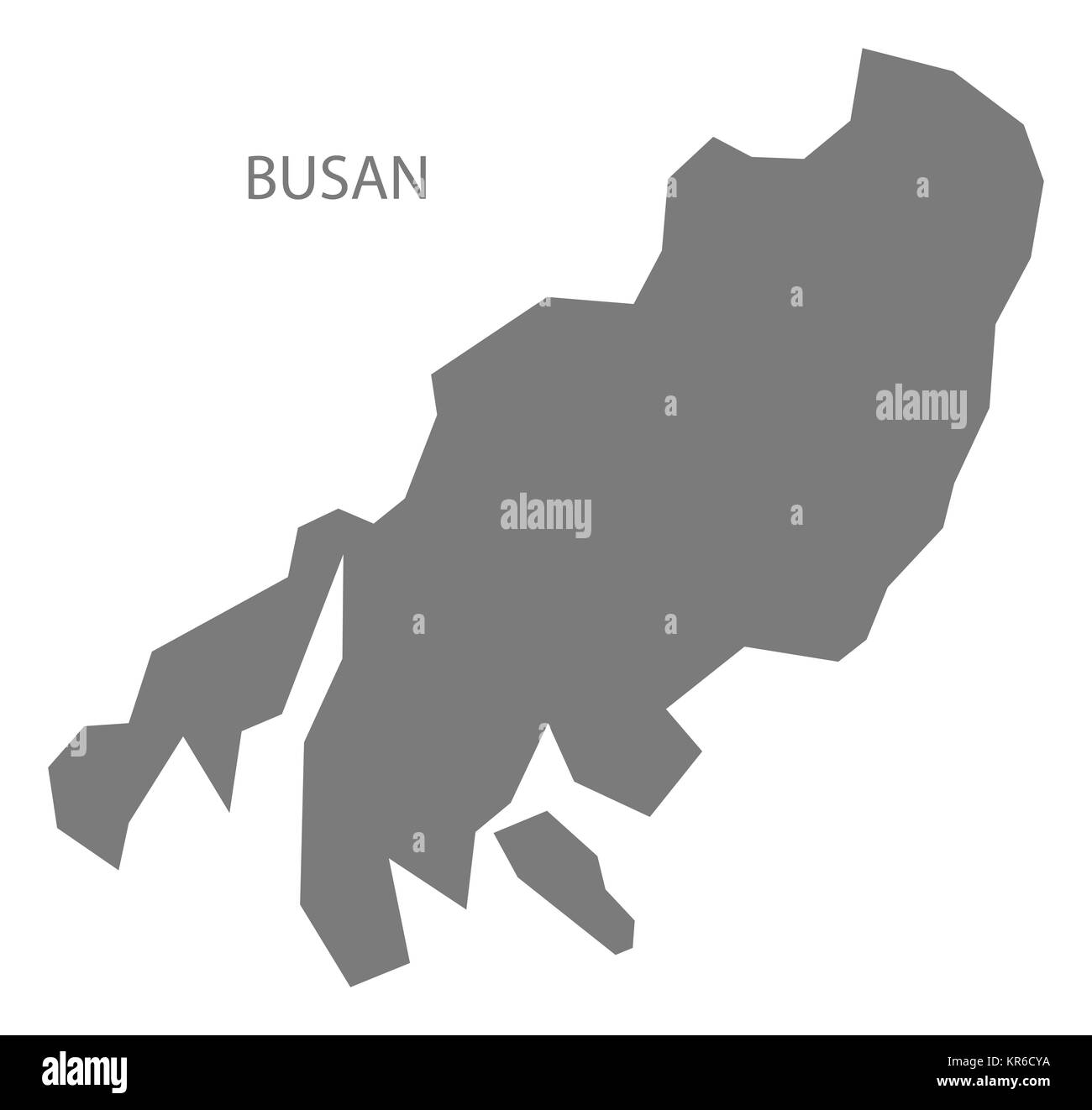 Map of busan hi-res stock photography and images - Alamy