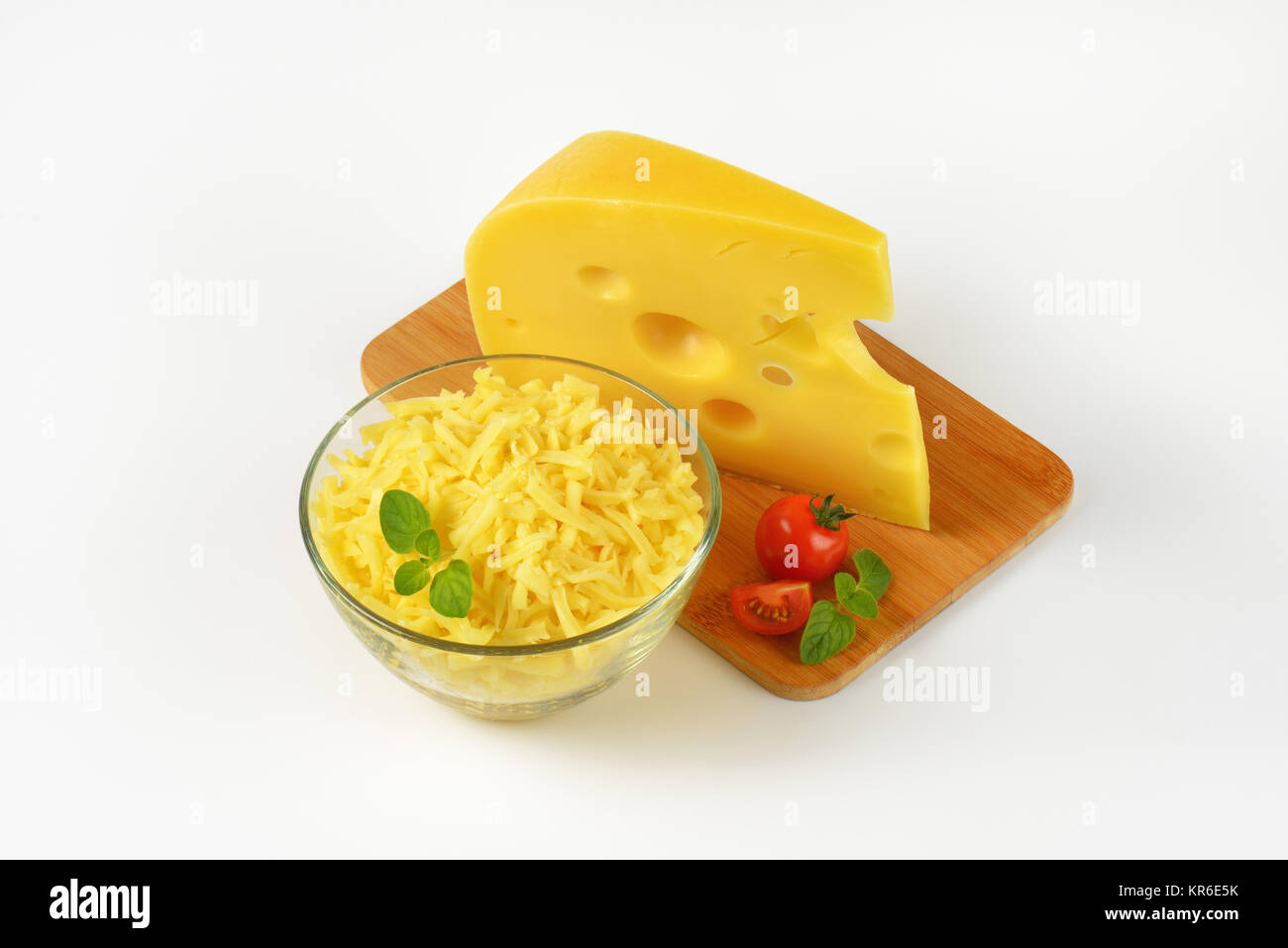 Swiss style cheese Stock Photo - Alamy