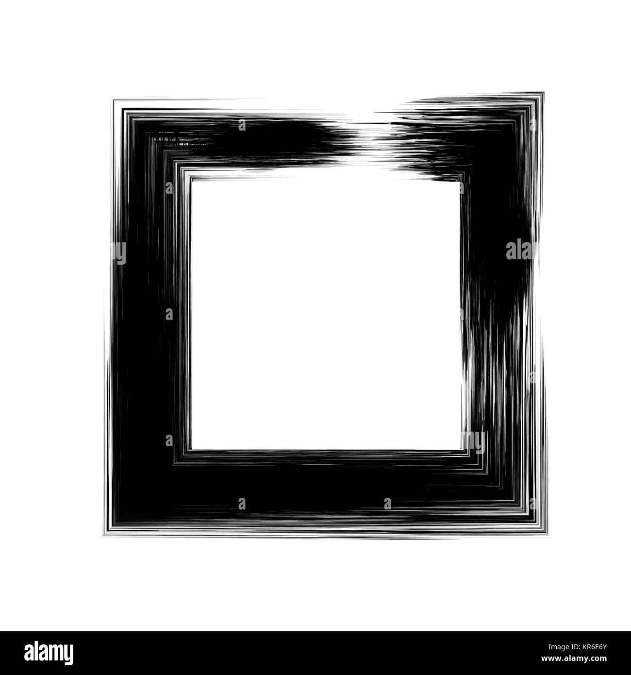 Rough texture ink stains grunge Black and White Stock Photos & Images ...