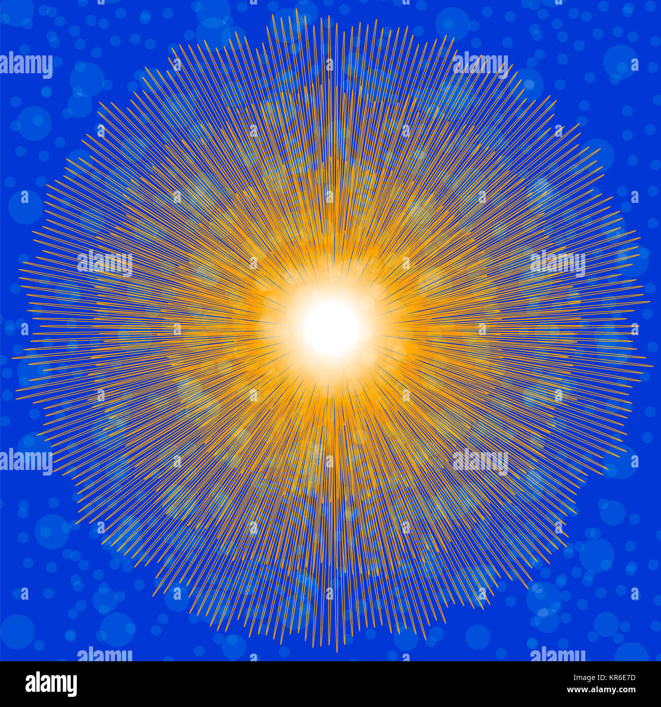 Abstract Sun Background. Yellow Summer Pattern Stock Photo - Alamy