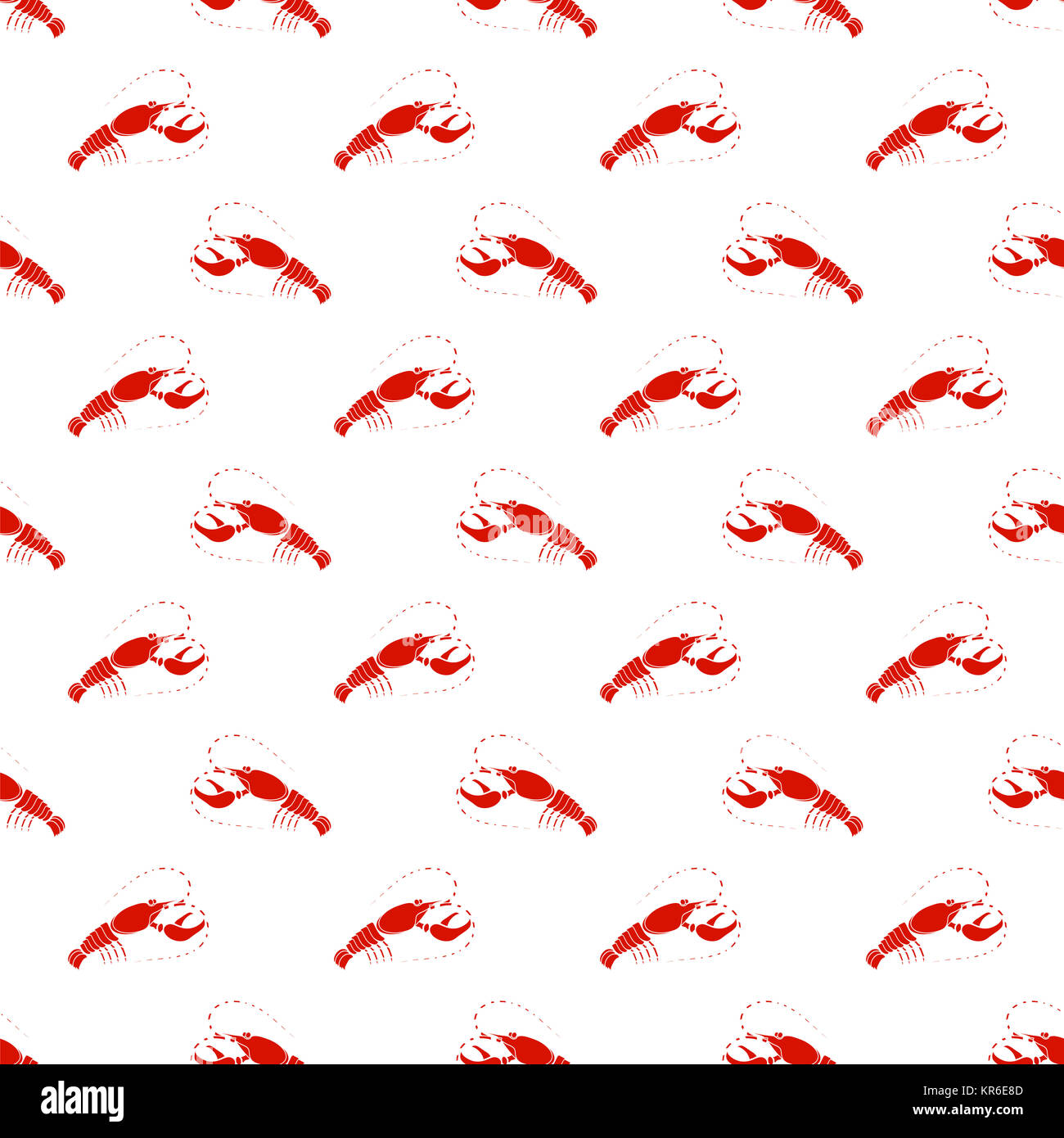 Red Omar Seamless Pattern Stock Photo - Alamy