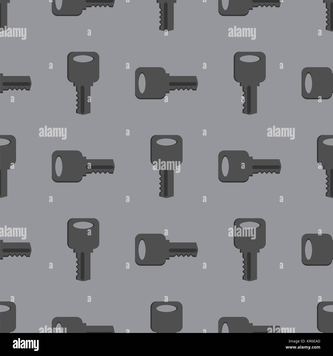 Metallic Seamless Grey Key Pattern Stock Photo - Alamy