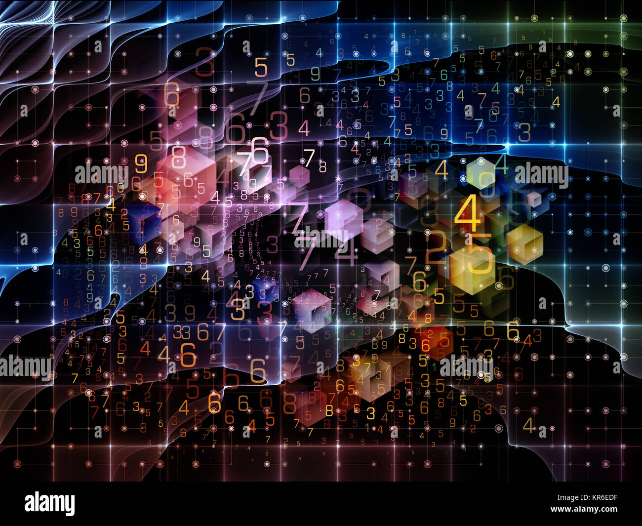 Digital abstract code backdrop background data it technology hi-res ...