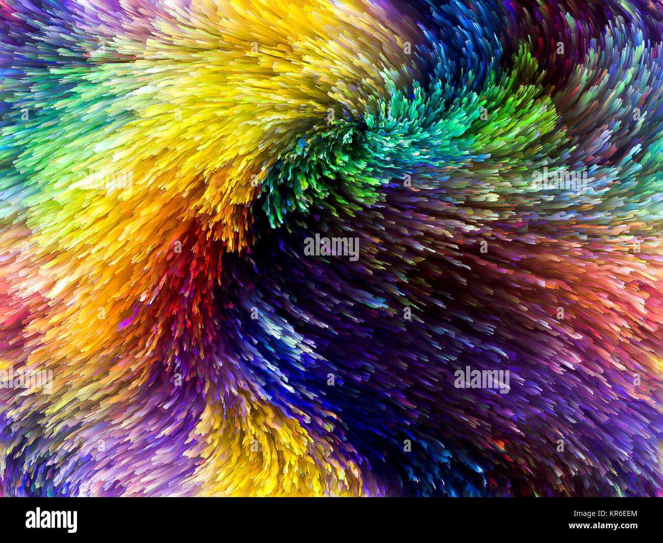 Burst Of Colors Stock Photo - Alamy