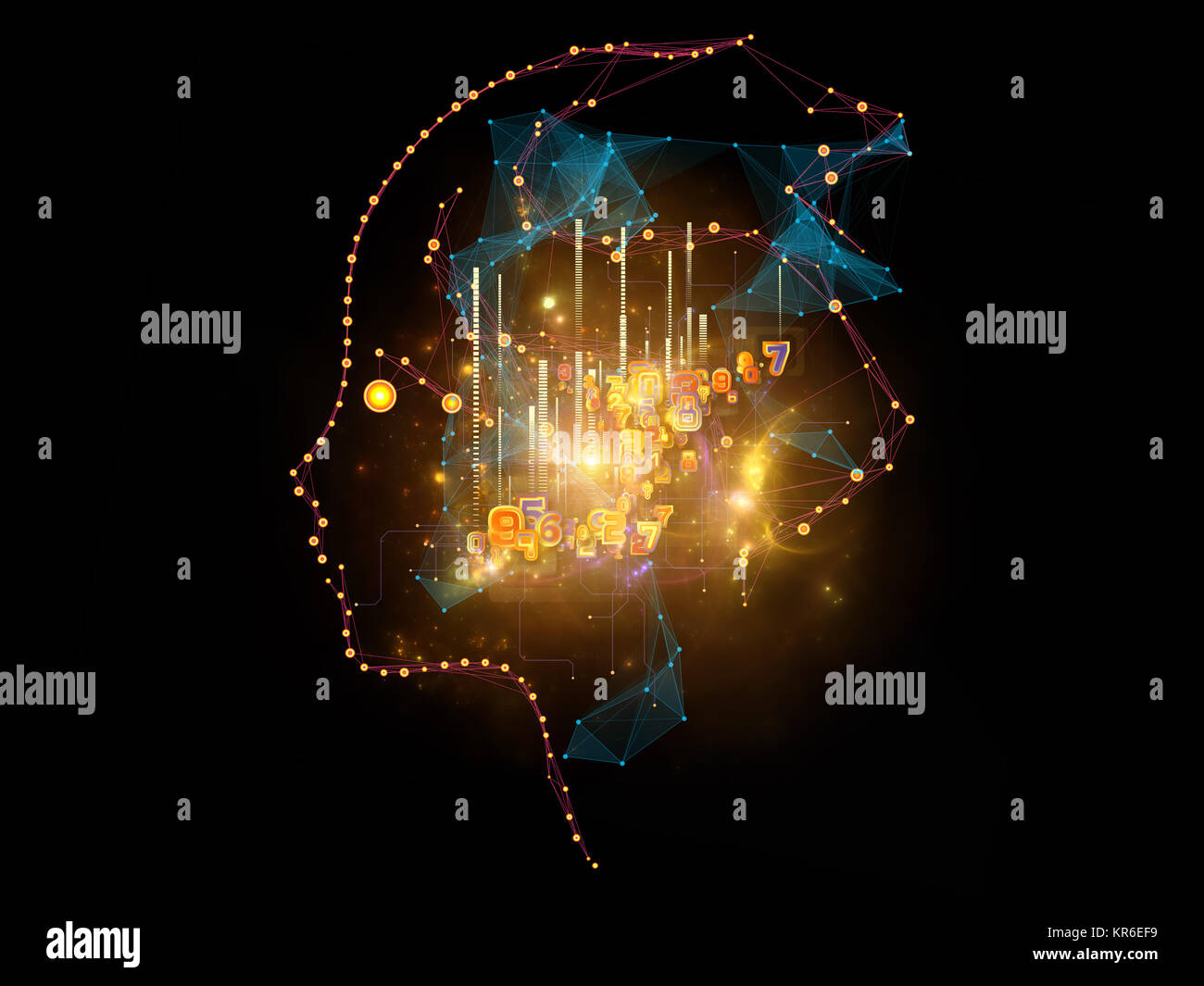 Lights of Connectivity Stock Photo - Alamy