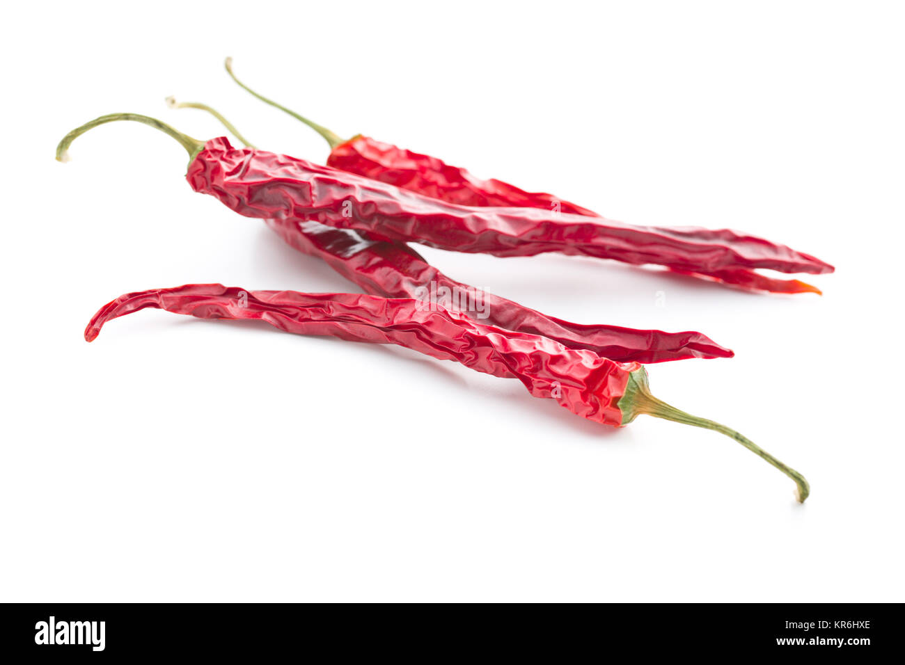 Dried chili peppers Stock Photo - Alamy