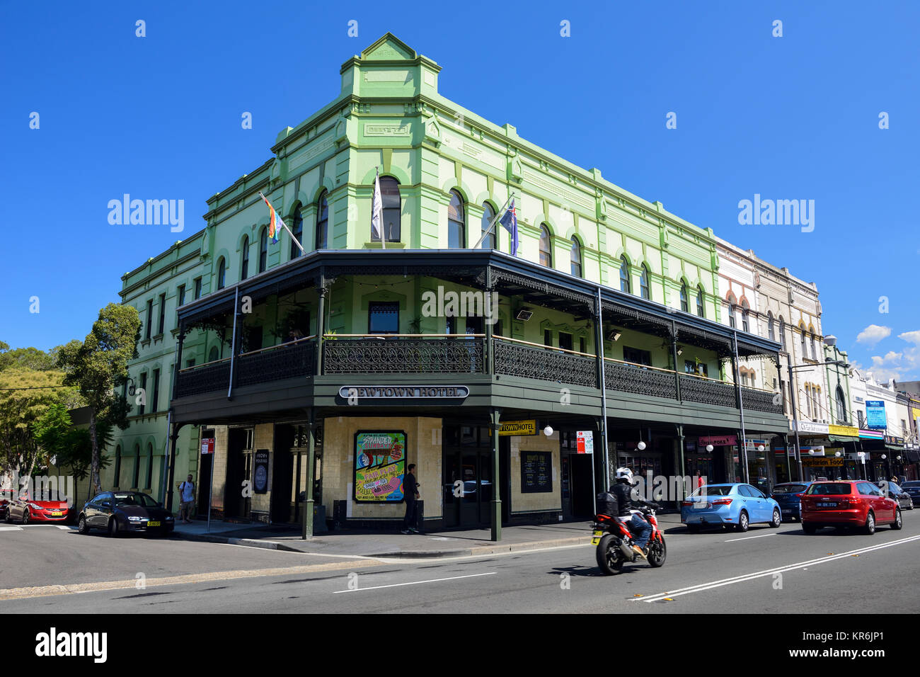 Newtown Hotel on King Street, the main thoroughfare in the suburb of ...