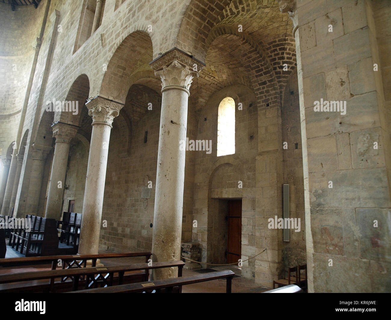 Sant Antimo Abbey near Montalcino in Tuscany, Italy Stock Photo - Alamy