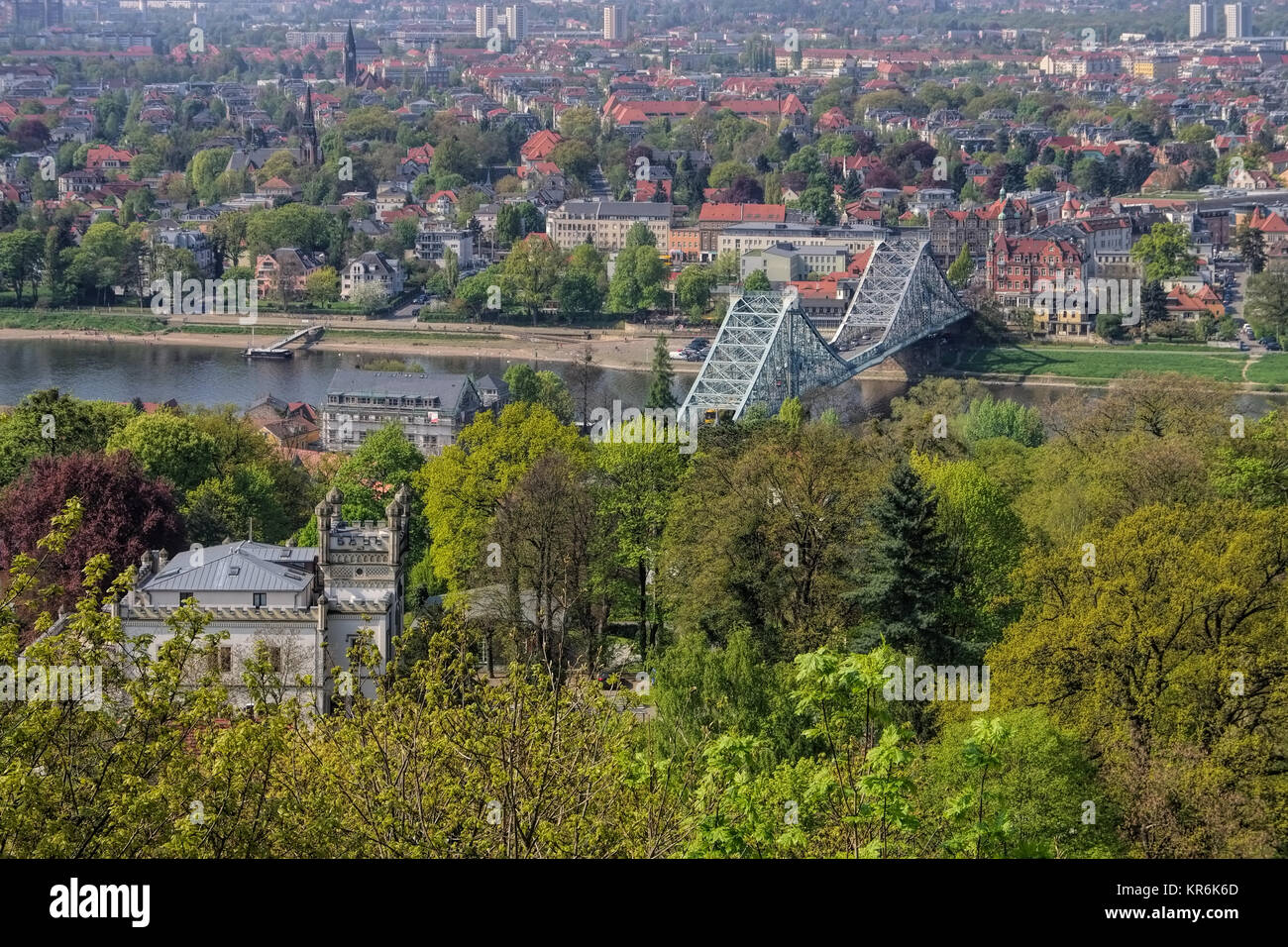 dresden blue wonder - dresden blue wonder Stock Photo - Alamy