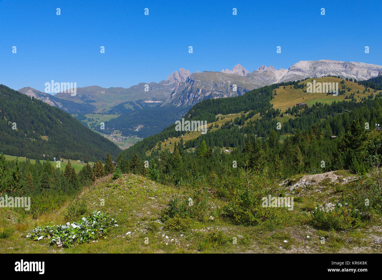sella pass - sella pass in dolomites Stock Photo - Alamy