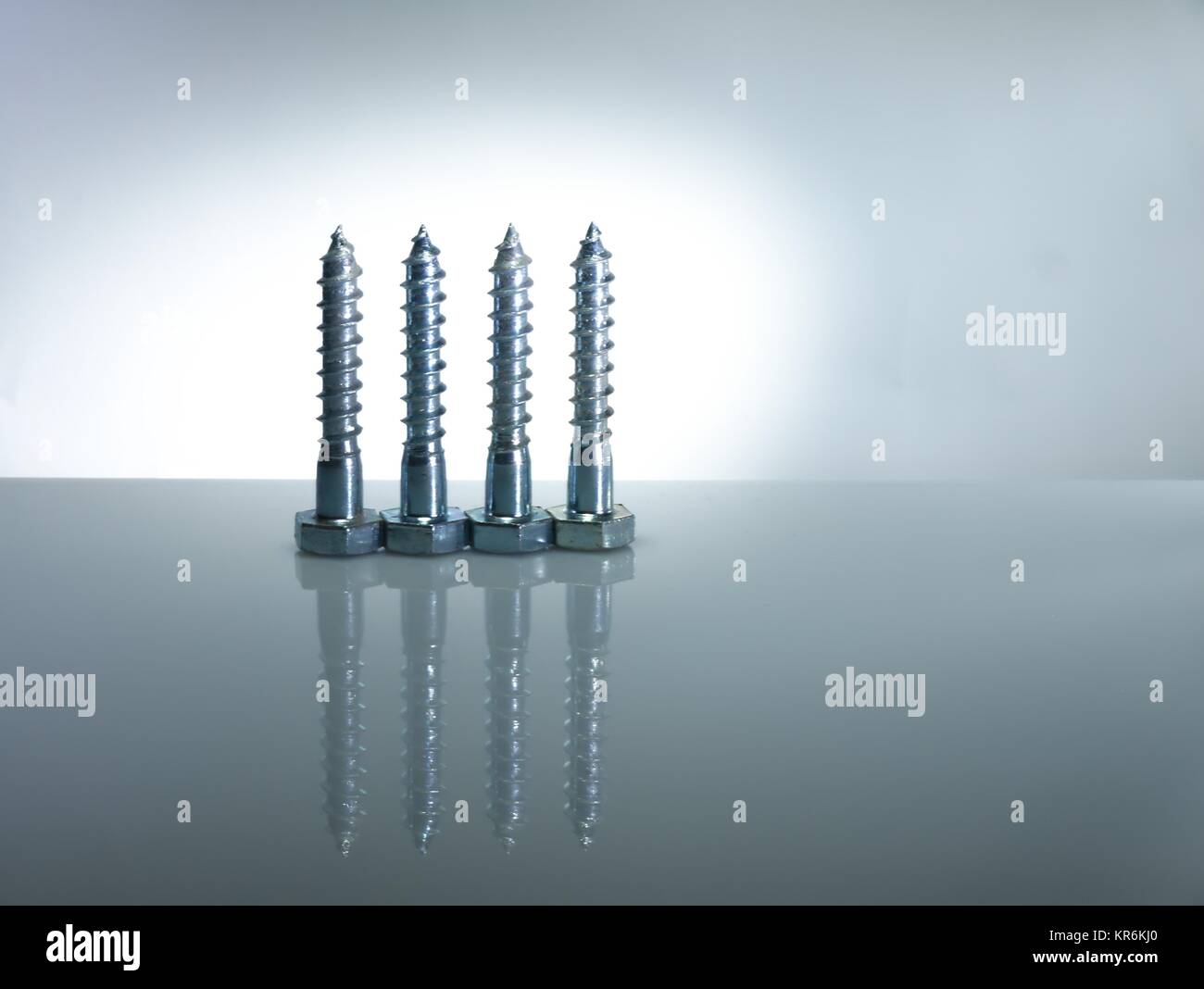Big wood screws Stock Photo - Alamy