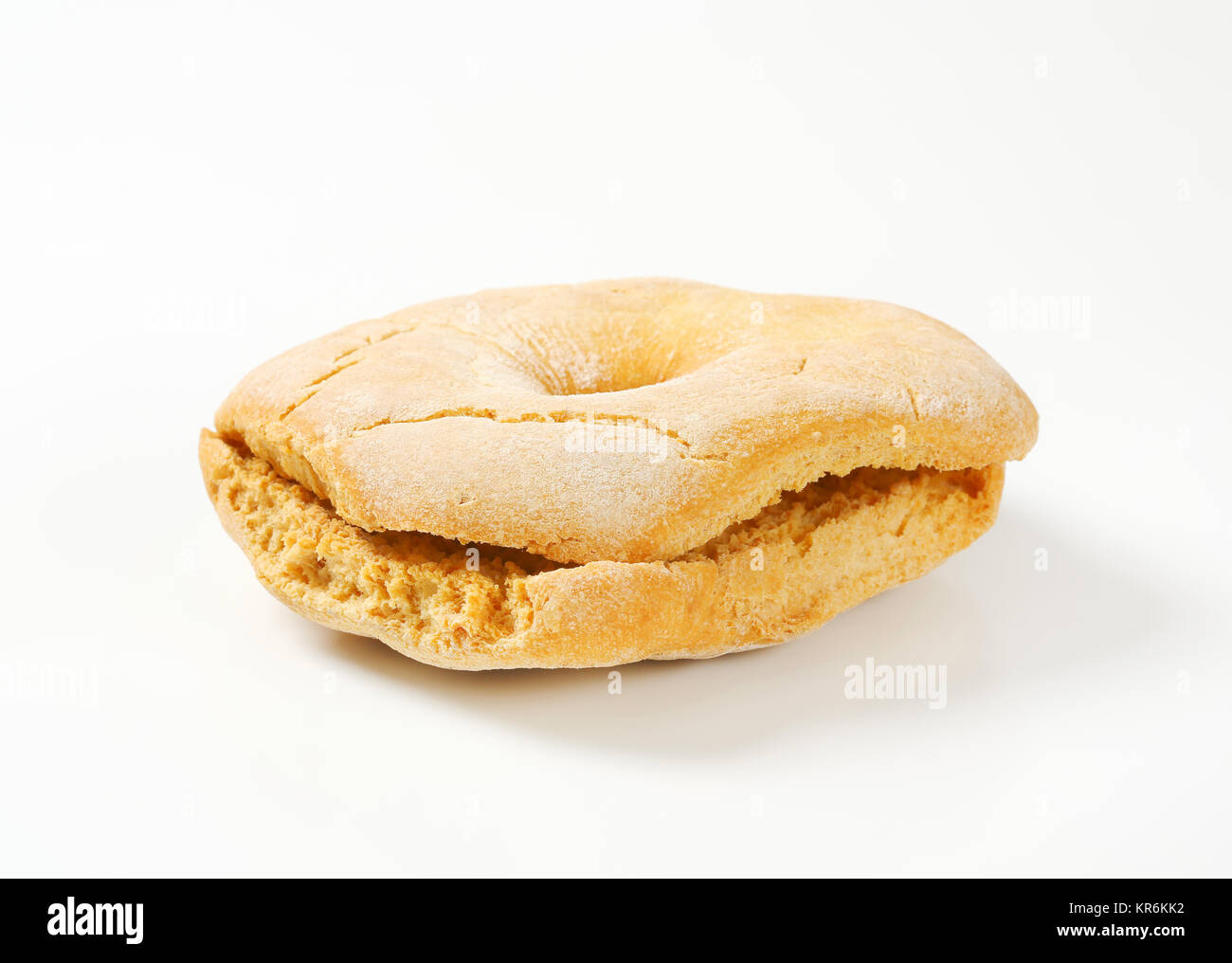 Ring-shaped bread roll Stock Photo - Alamy
