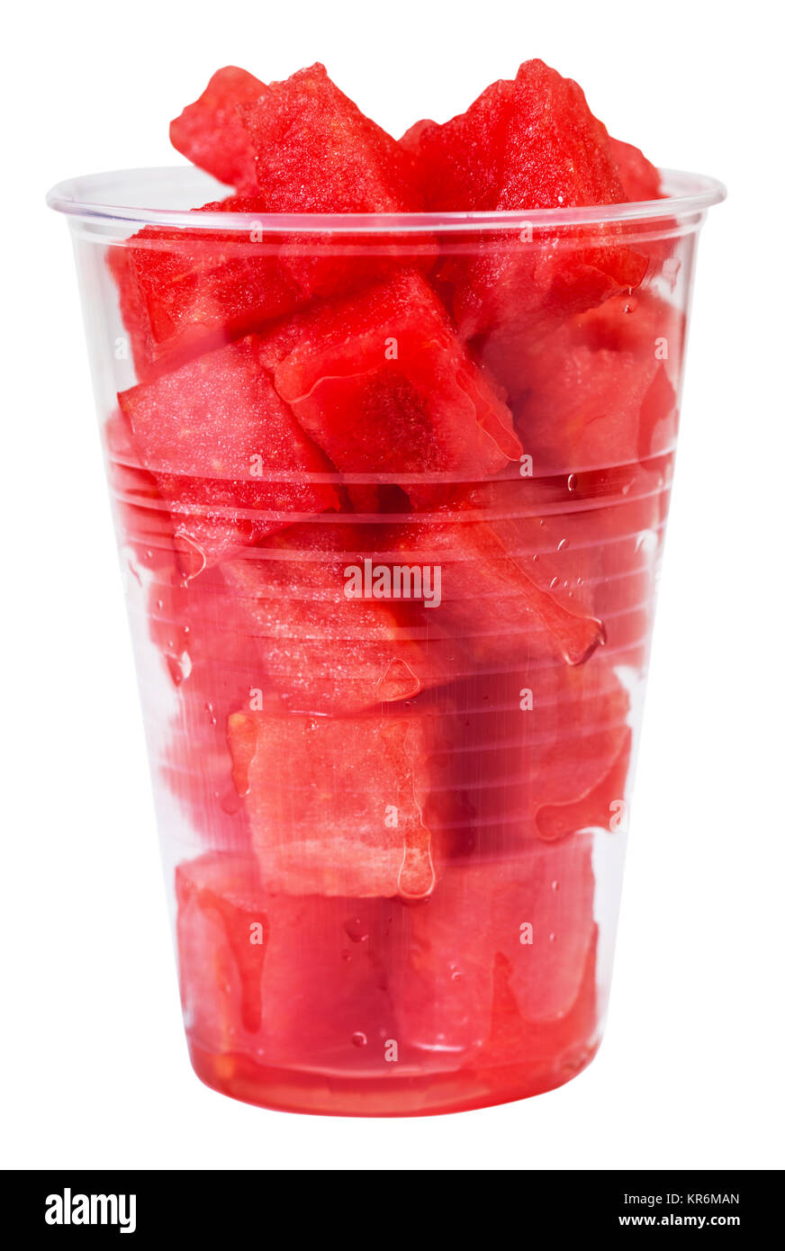Watermelon juice cup fruit Cut Out Stock Images & Pictures - Alamy