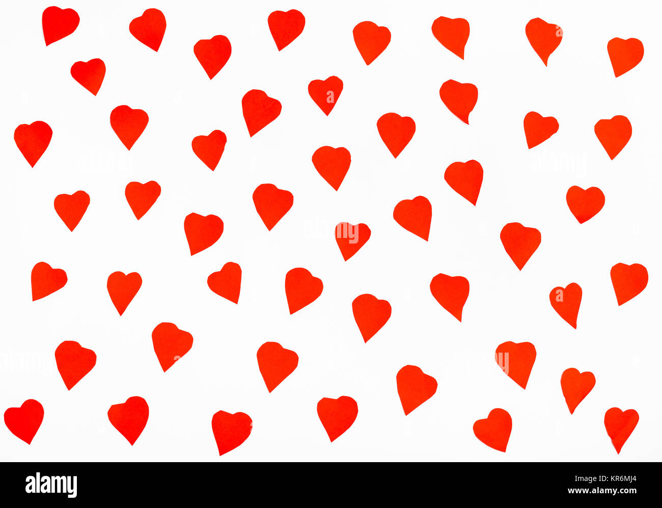 Various red heart shapes Cut Out Stock Images & Pictures - Alamy