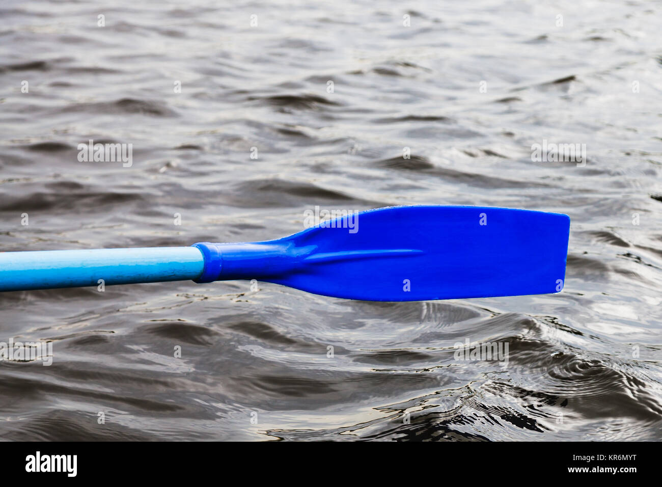 oar blade over the water during rowing boat Stock Photo - Alamy