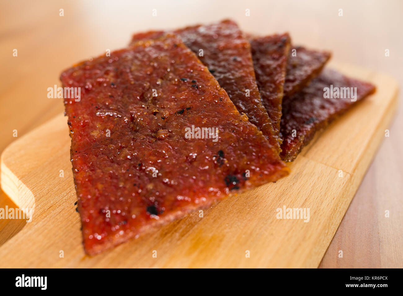 Dried pork snack Stock Photo - Alamy
