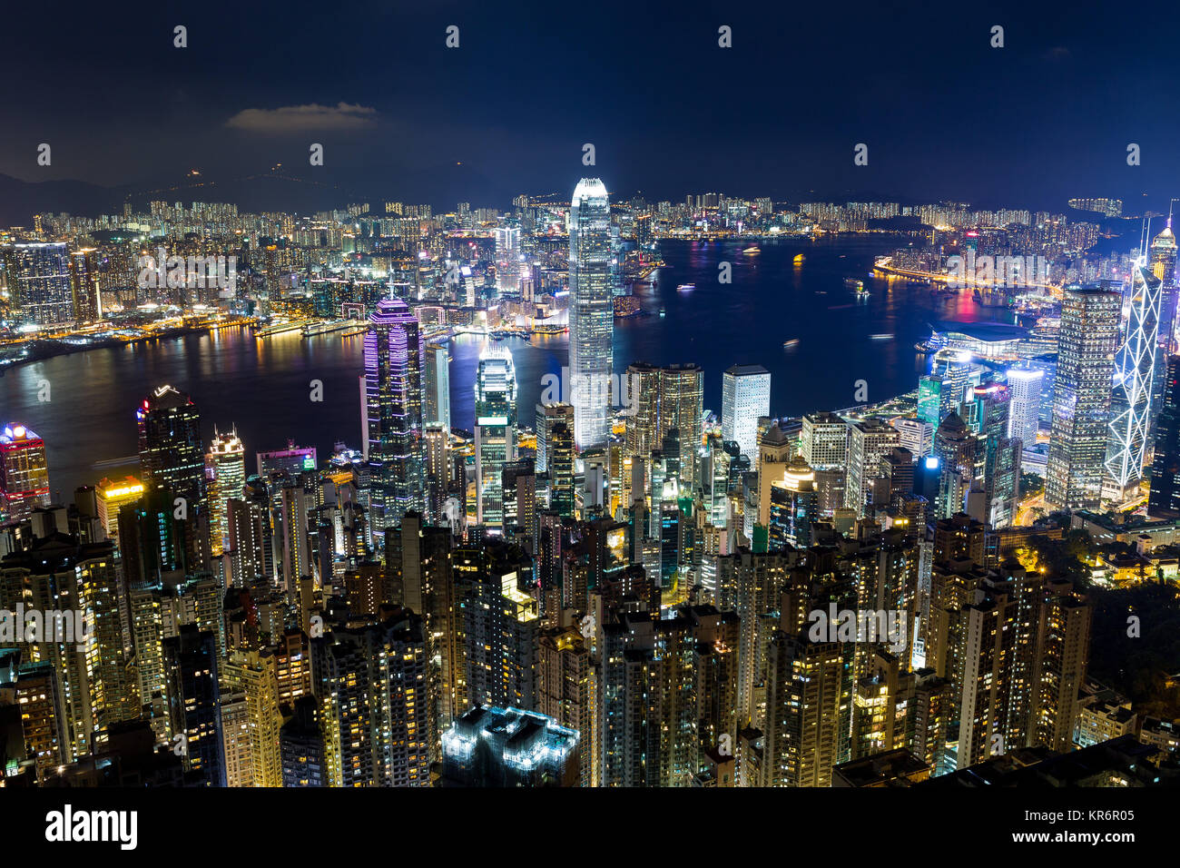 Hong Kong skyline Stock Photo - Alamy