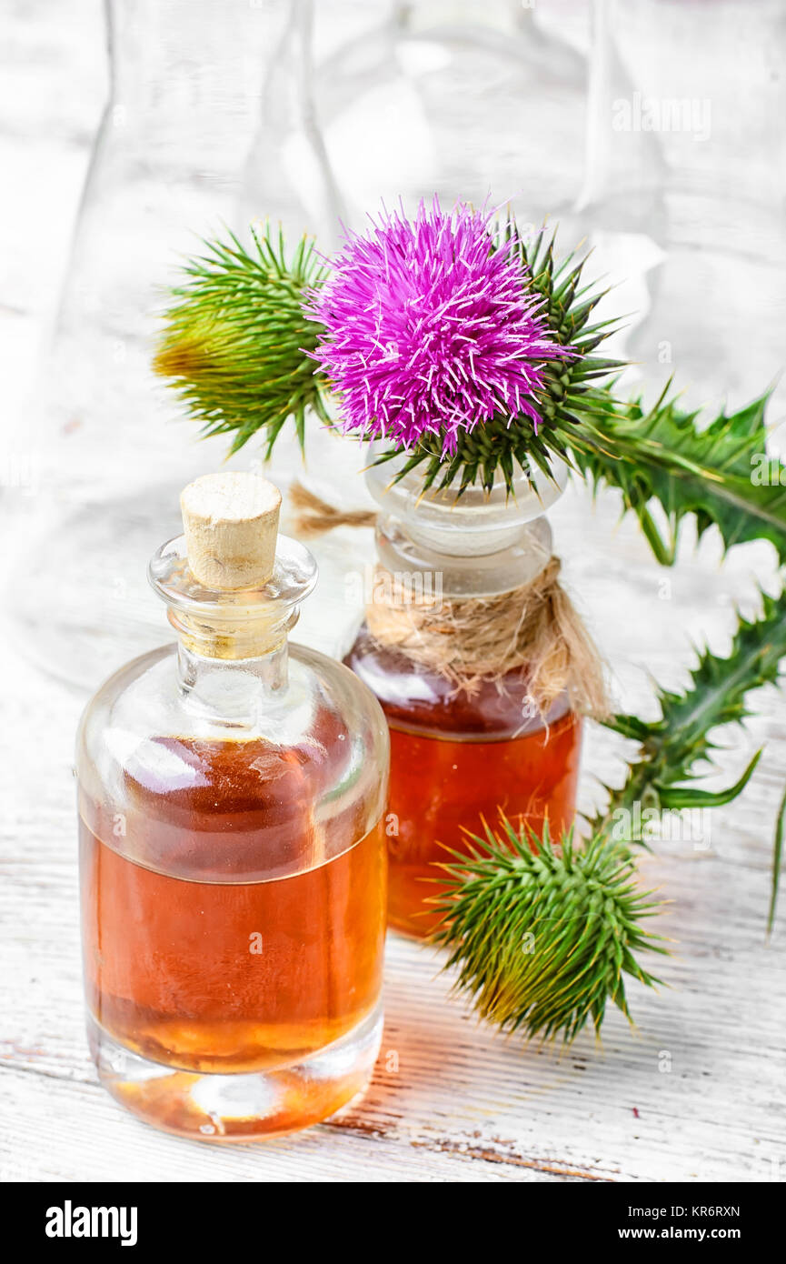 Elixir of medicinal herbs Stock Photo - Alamy