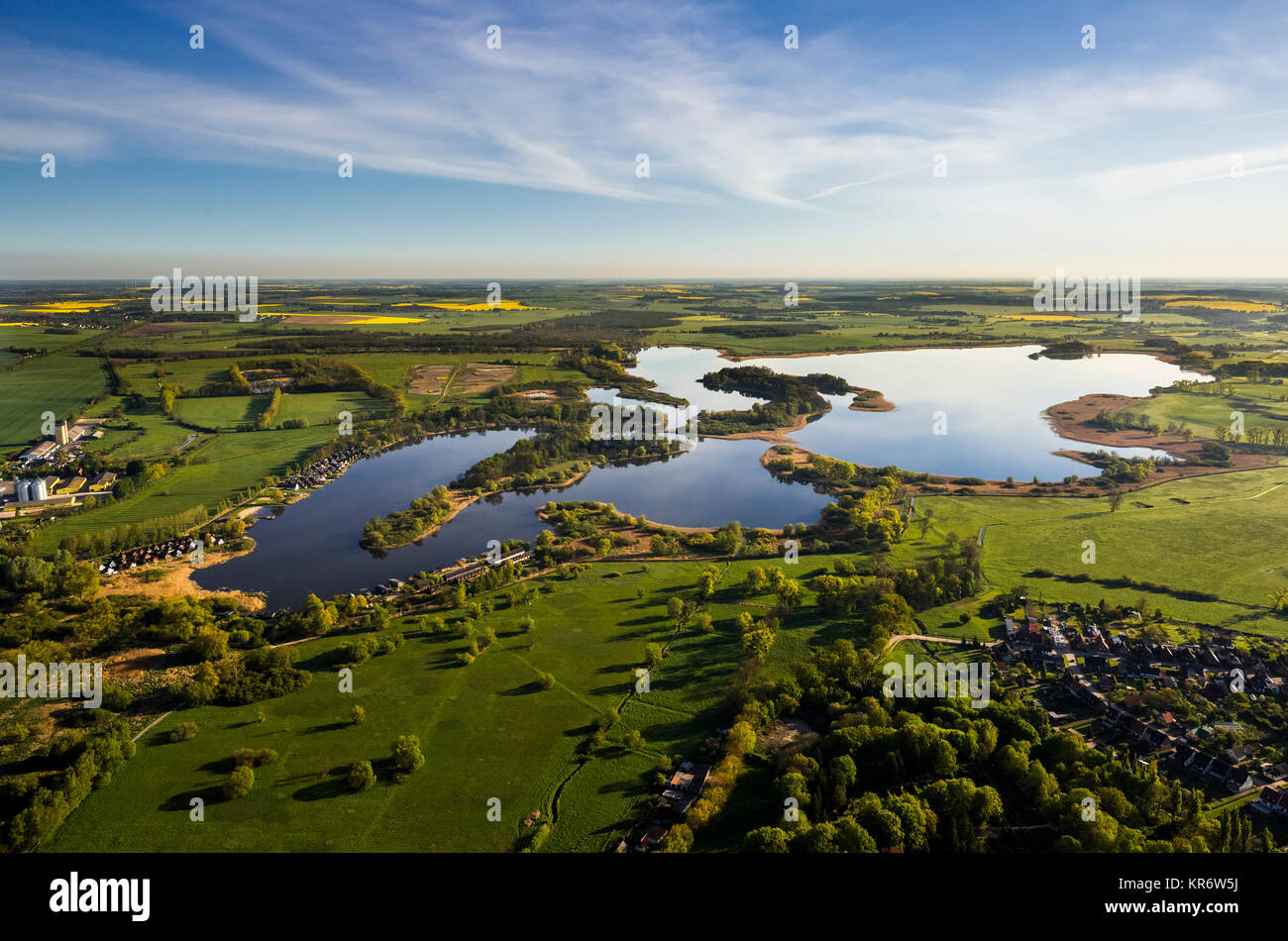 Teterower Lake Teterow, Mecklenburg Lake District, Mecklenburg Lake ...