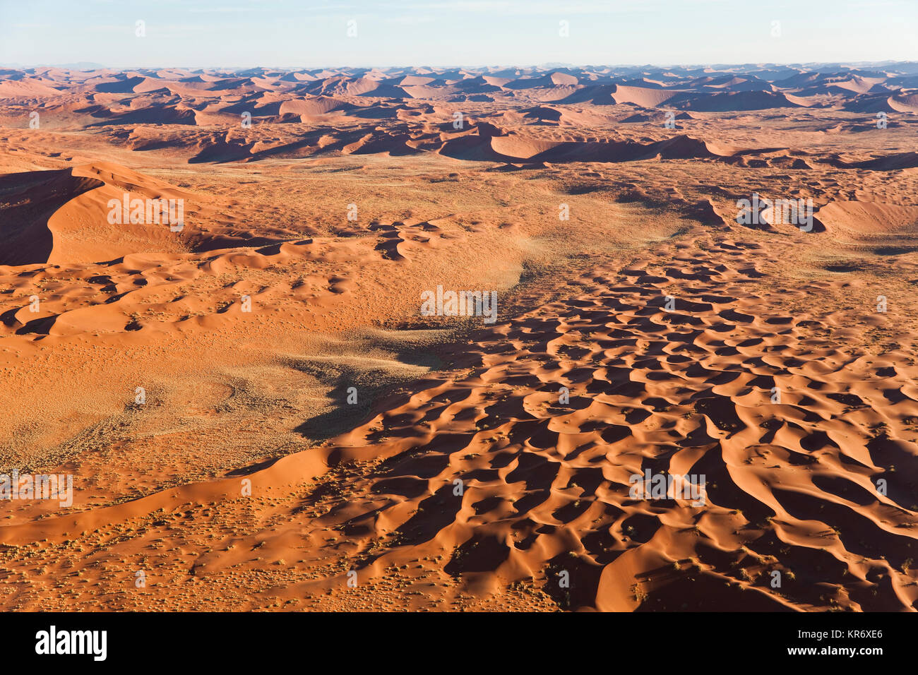 Aerial view of desert landscape Stock Photo - Alamy