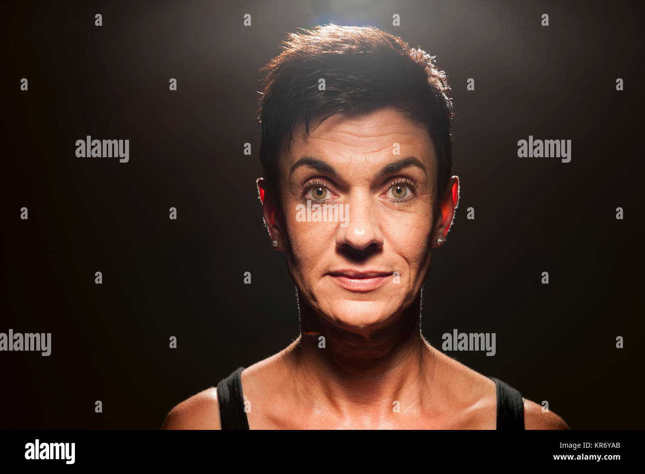 woman against the light Stock Photo - Alamy