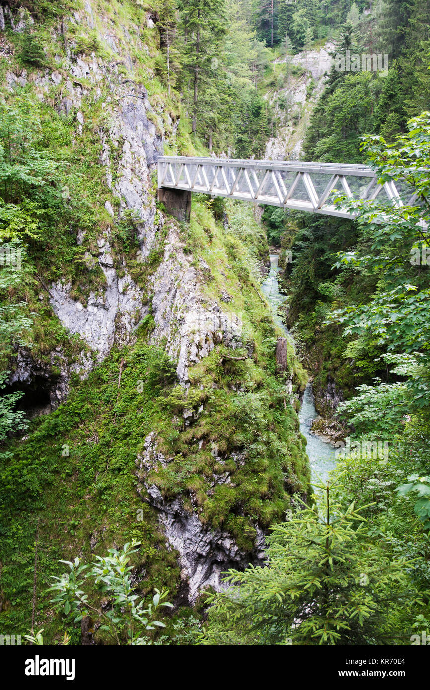 Bridge accross the Leutasch gorge Stock Photo - Alamy Bridge accross the Leutasch gorge Stock Photo - Alamy