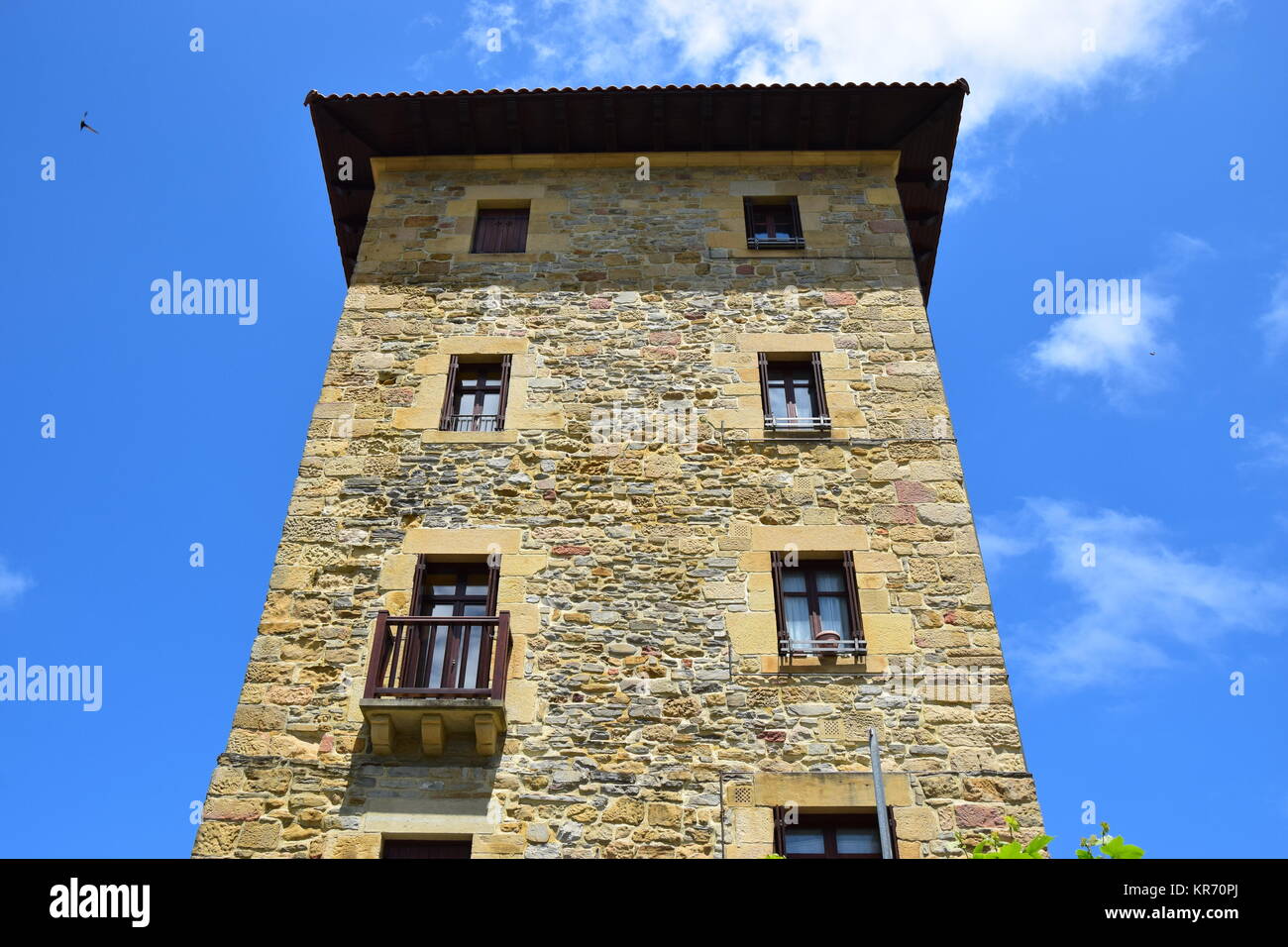 medieval tower house Stock Photo - Alamy