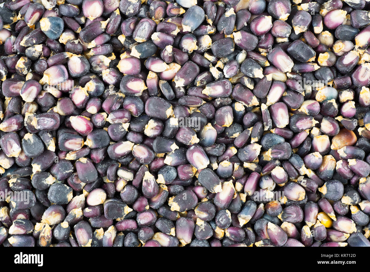 Blue Hominy Background Stock Photo - Alamy