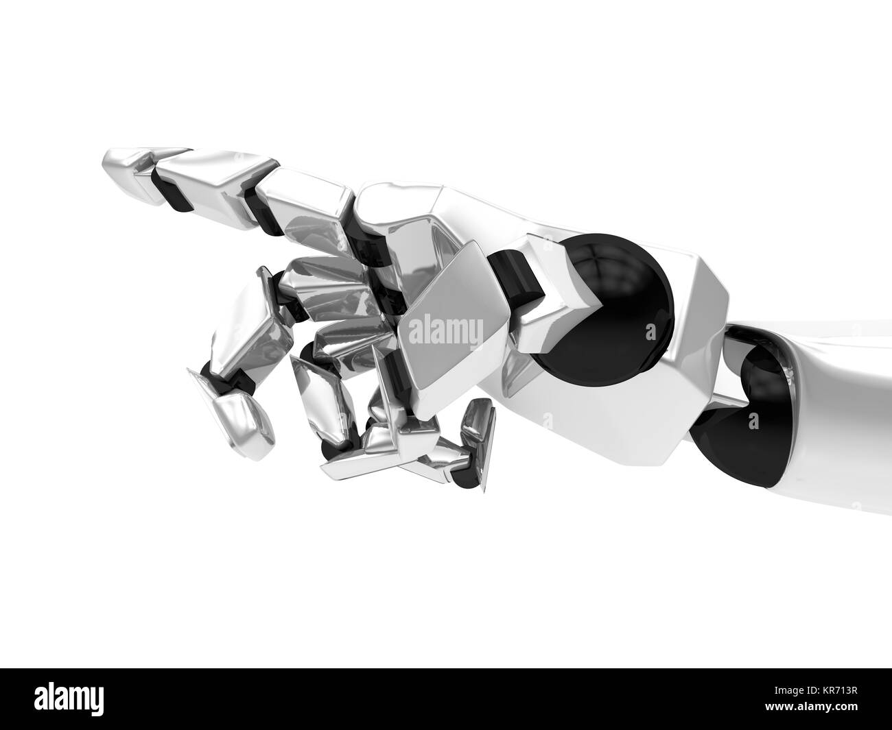 Robotic arm man Cut Out Stock Images & Pictures - Alamy