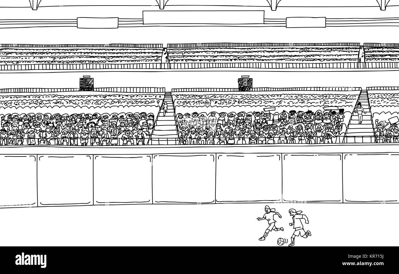 Large group people watch Black and White Stock Photos & Images - Alamy