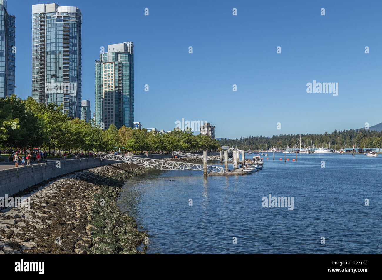 Vancouver Waterfront, British Columbia, Canada Stock Photo - Alamy