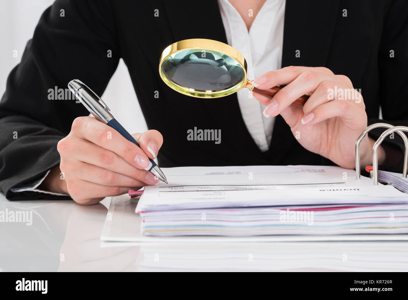 Female Auditor High Resolution Stock Photography and Images - Alamy