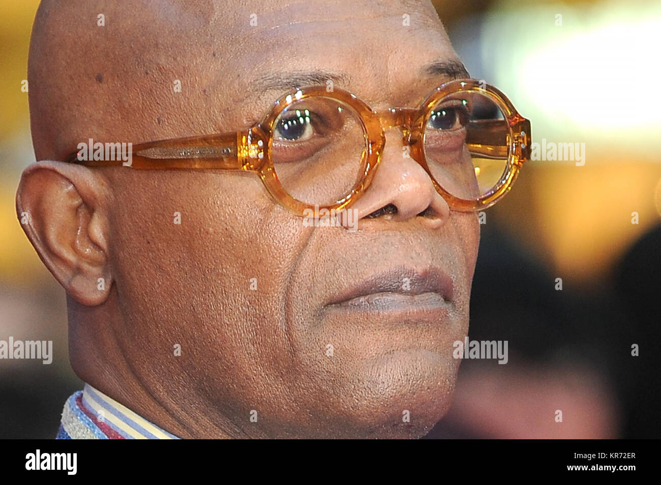 Samuel L. Jackson attends the European premiere of Captain America ...