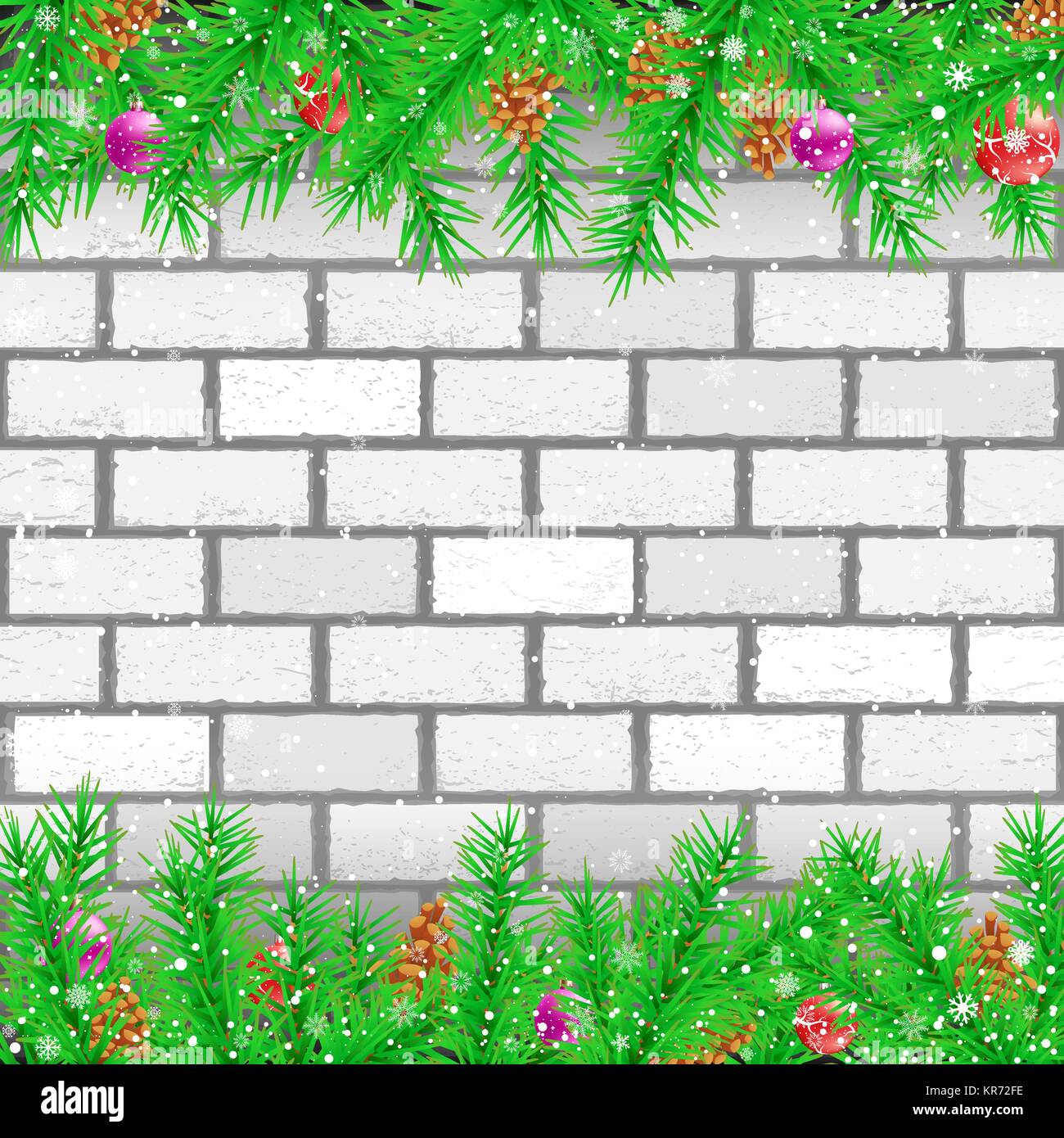 Green brick wall abstract Stock Vector Images - Alamy