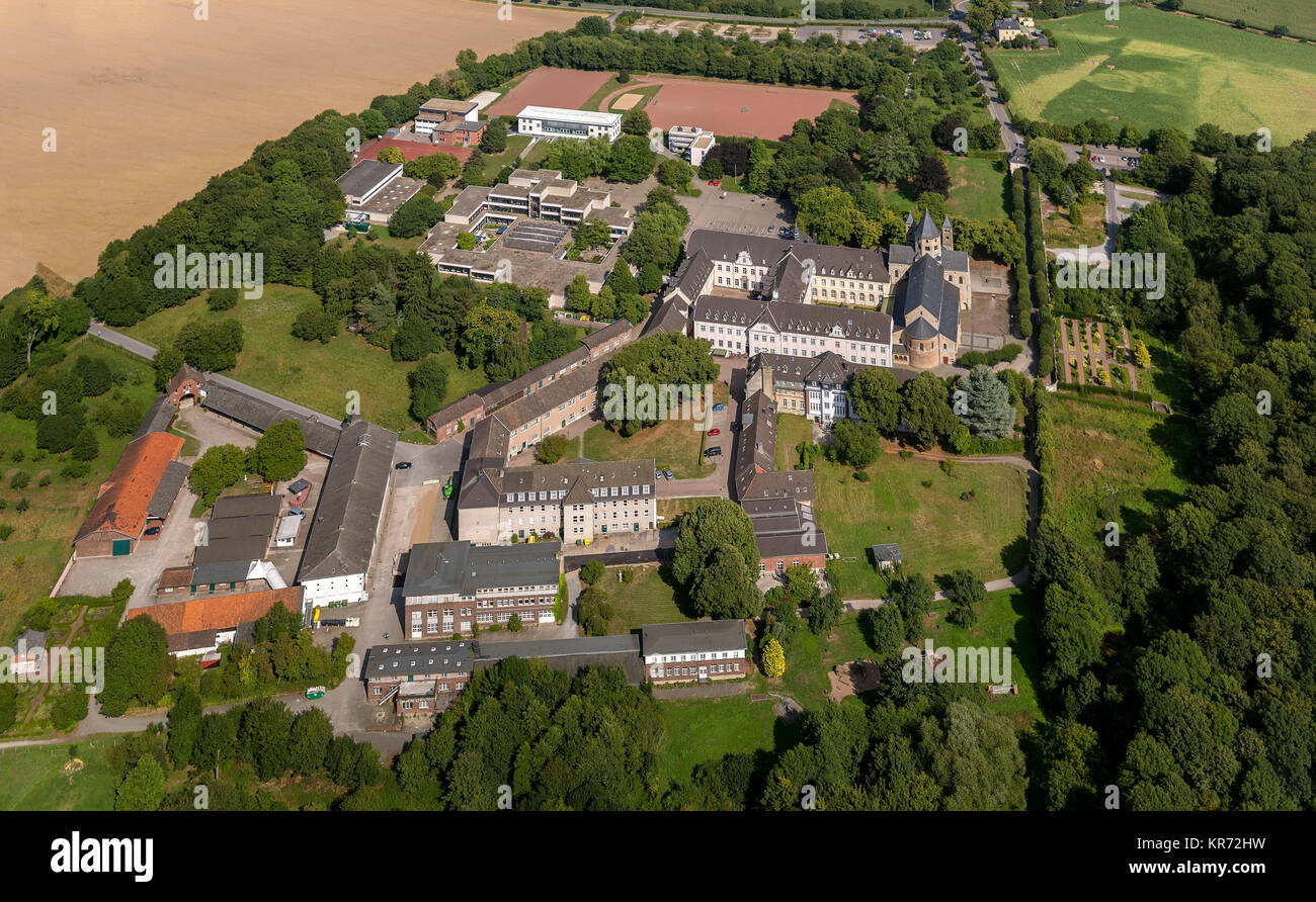 Dormagen Knechtsteden, Monastery Knechtsteden with basilica and ... Dormagen Knechtsteden, Monastery Knechtsteden with basilica and ...