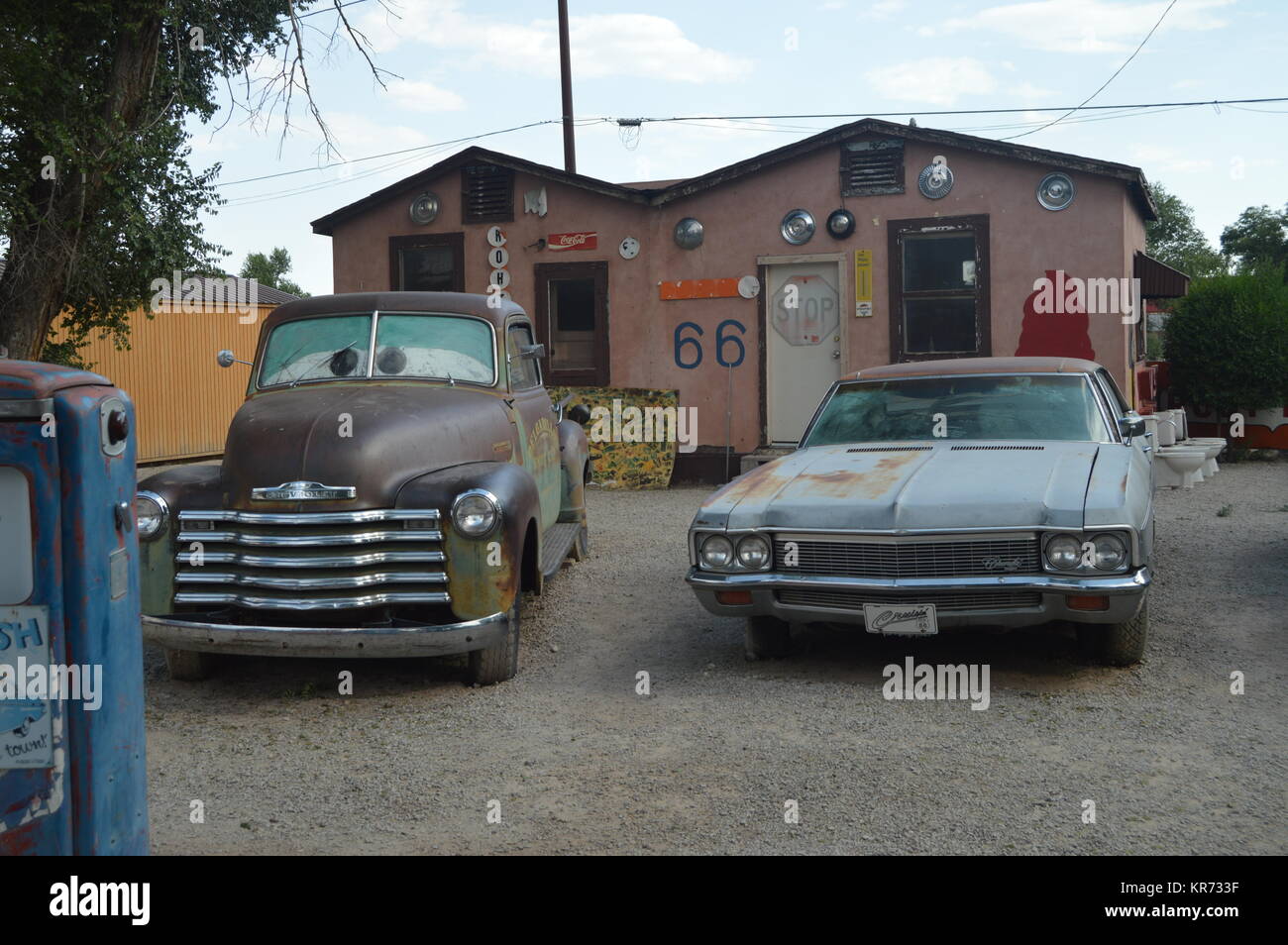 Nice Cars of the 60s in Seligman, June 22, 2017. Route 66, Seligman ...