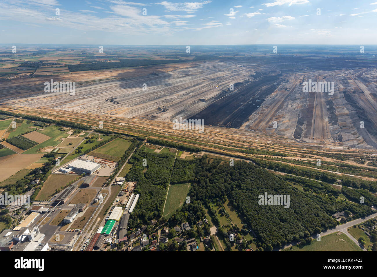 Largest opencast mine in germany hi-res stock photography and images ...